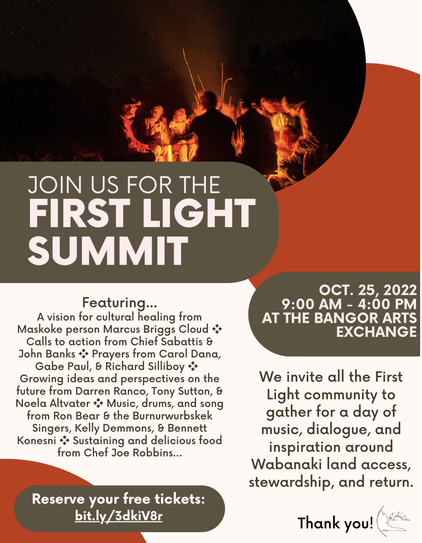 Gratitude for the First Light Summit 2022 | Dawnland Return